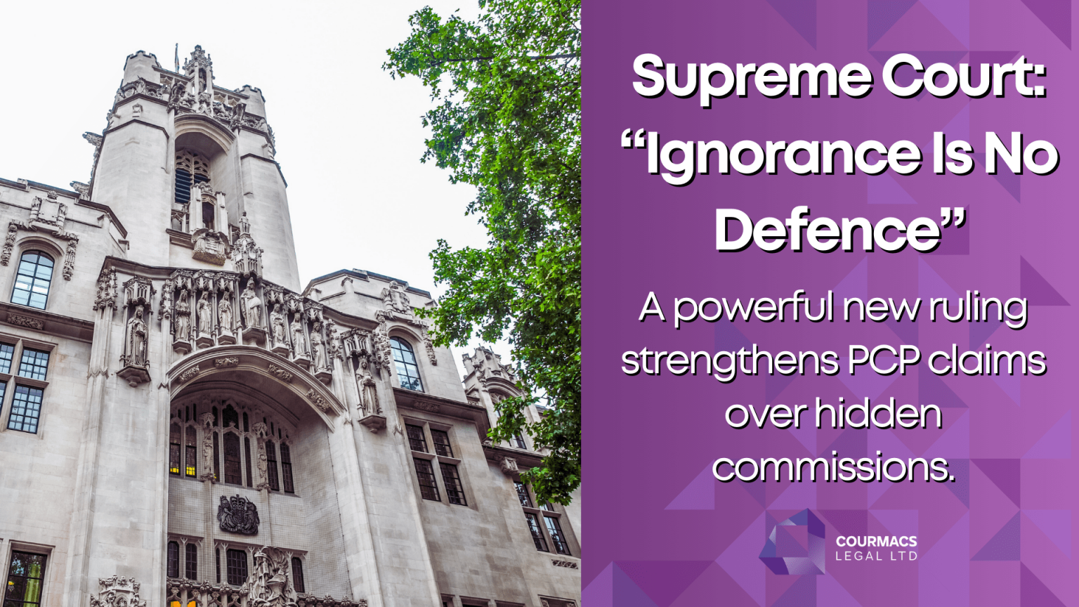 Supreme Court Backs Undisclosed Commission PCP Claims